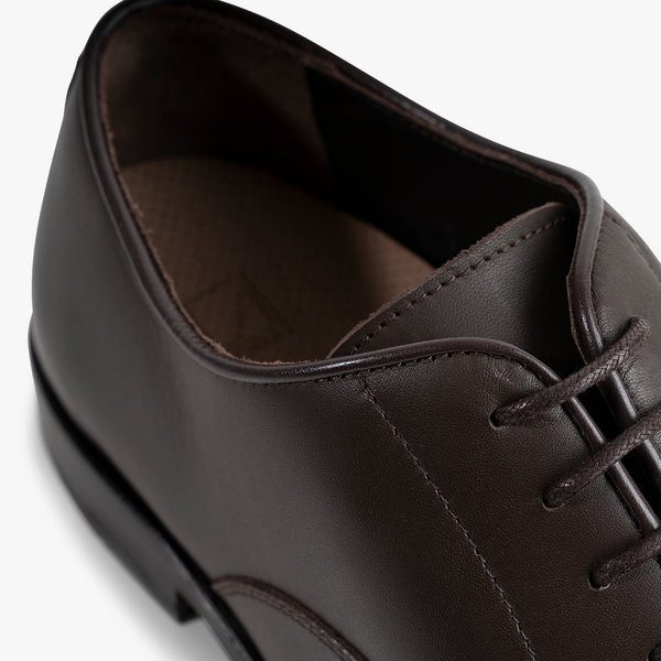 Nils - Brown Leather Oxfords | Stinaa.J Official Store